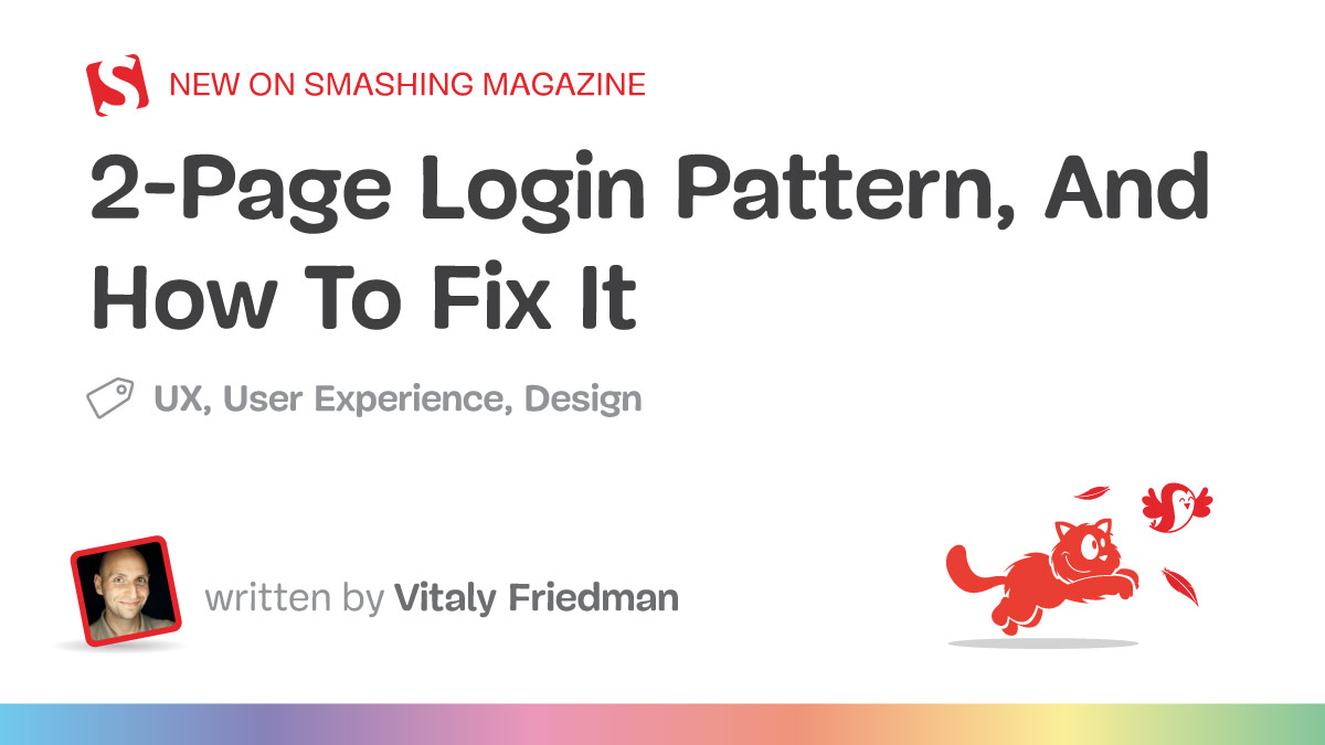 2-Page Login Pattern, And How To Fix It - Graffiti Kitchen